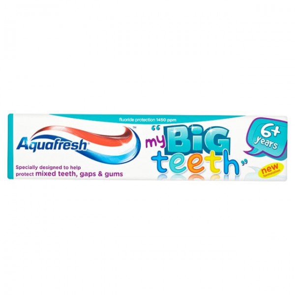 Aquafresh Toothpaste My Big Teeth 3.9Oz - Shine Distributors Ltd.